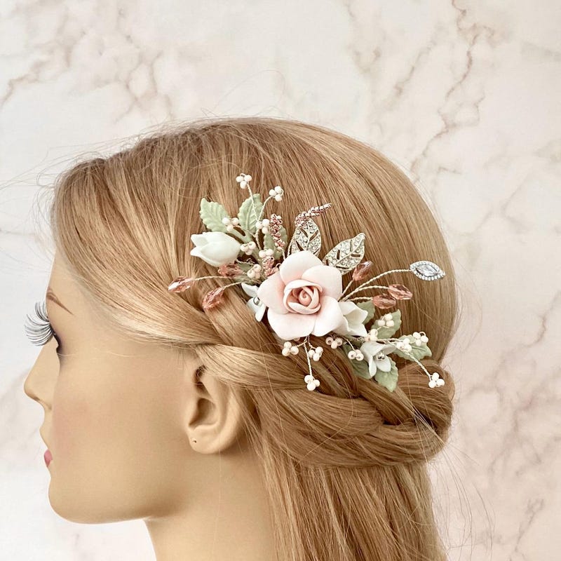 Bride Hair Accessories - Etsy