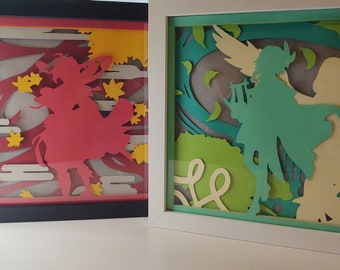 Genshin Shadow Box - Etsy UK