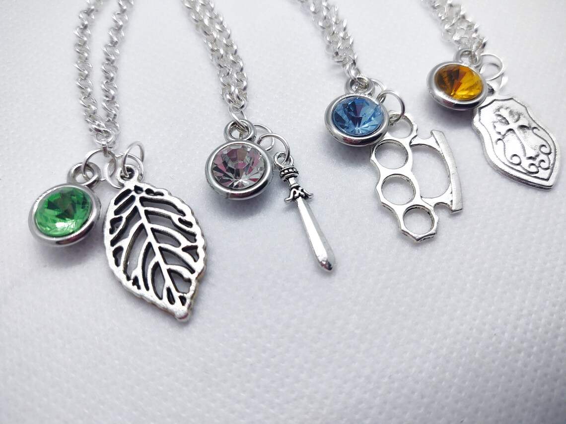 DND Class Inspired Mini Jewel & Charm Necklaces All Official | Etsy