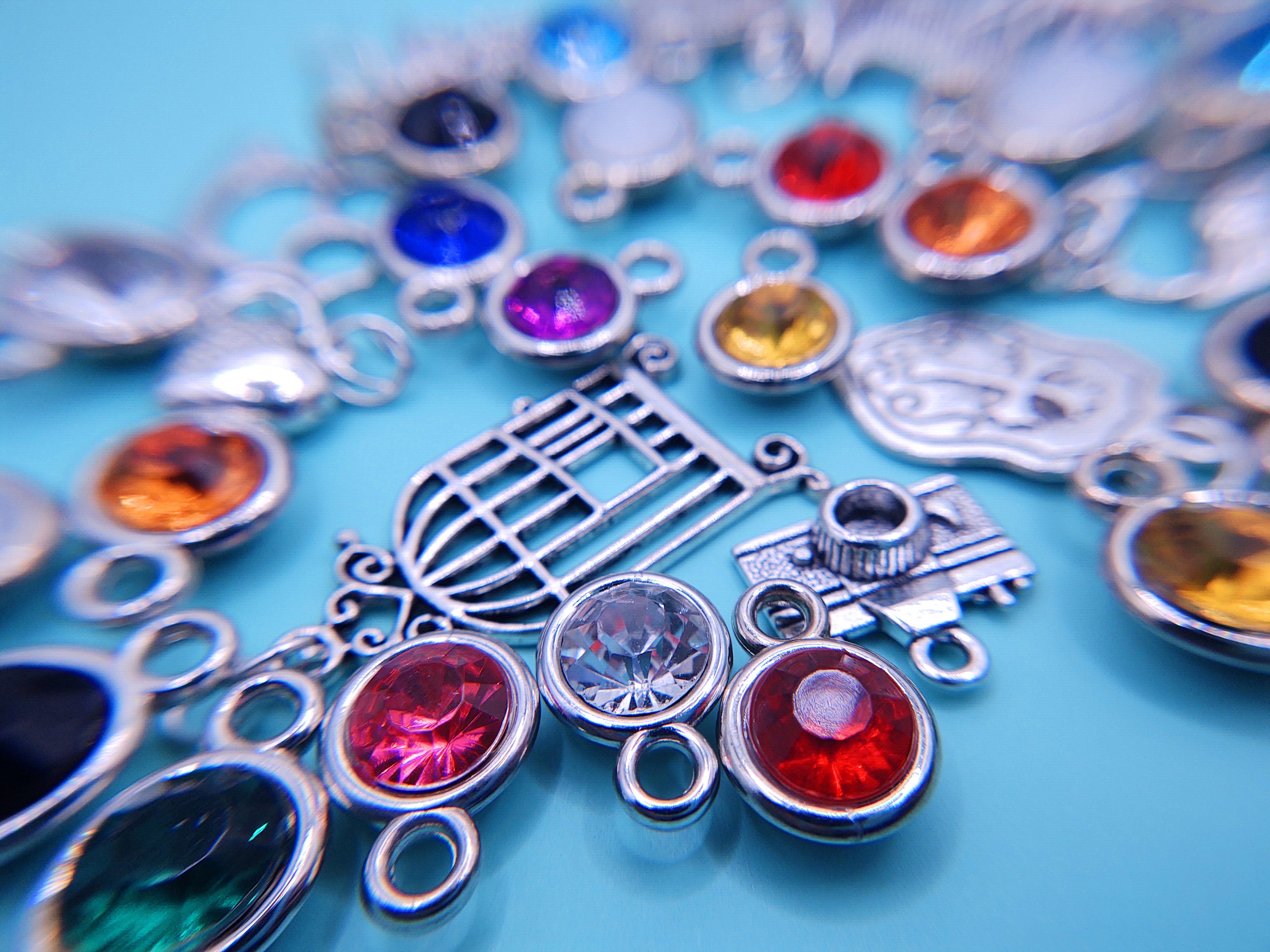 Custom Inspired Jewel & Charm Necklace Any Character Any - Etsy