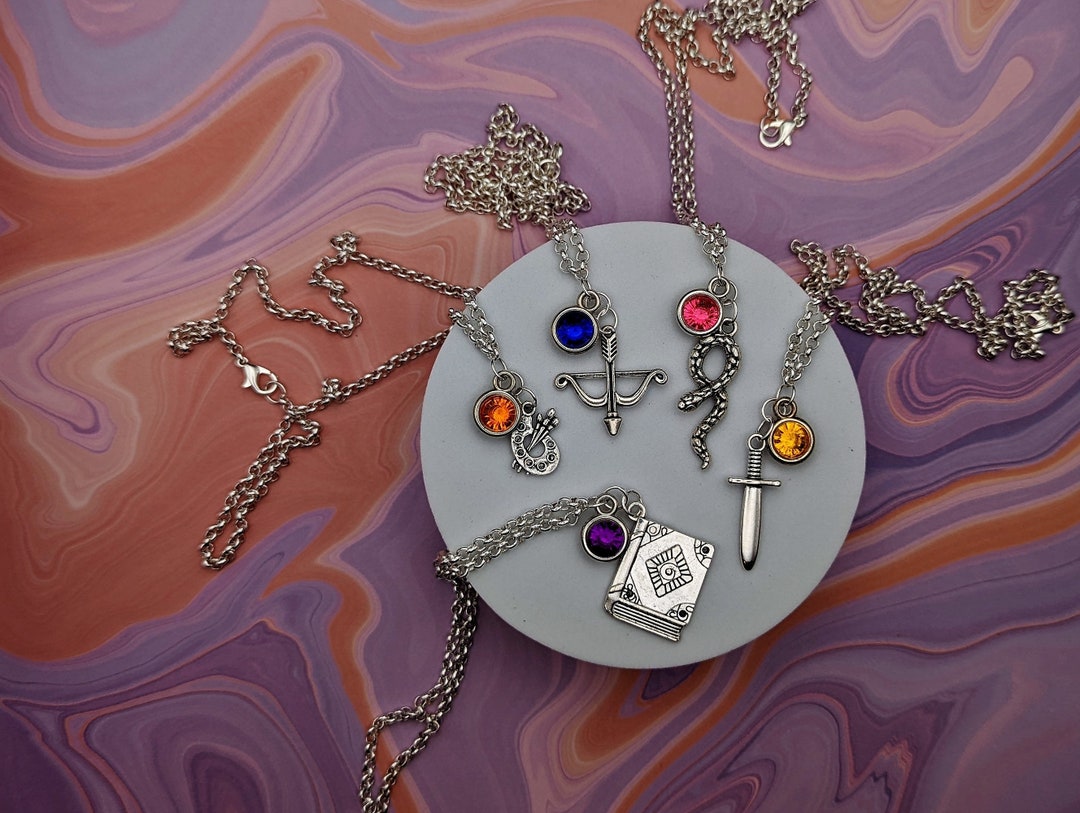 Shadowhunters Inspired Mini Jewel and Charm Character Necklaces - Main ...