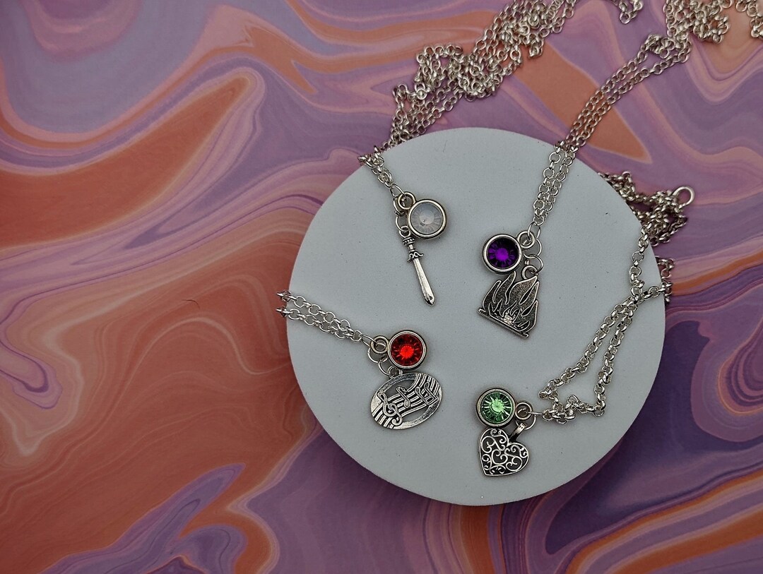The Witcher Netflix Character Inspired Mini Jewel & Charm Necklaces ...