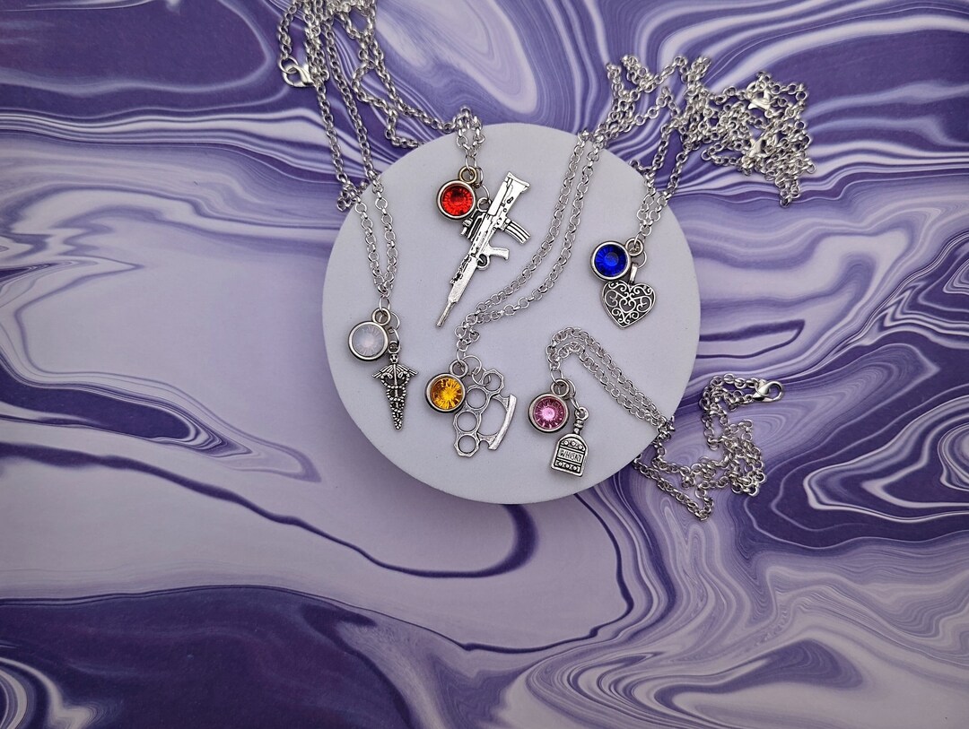 Fallout New Vegas Inspired Mini Jewel and Charm Necklaces - All ...