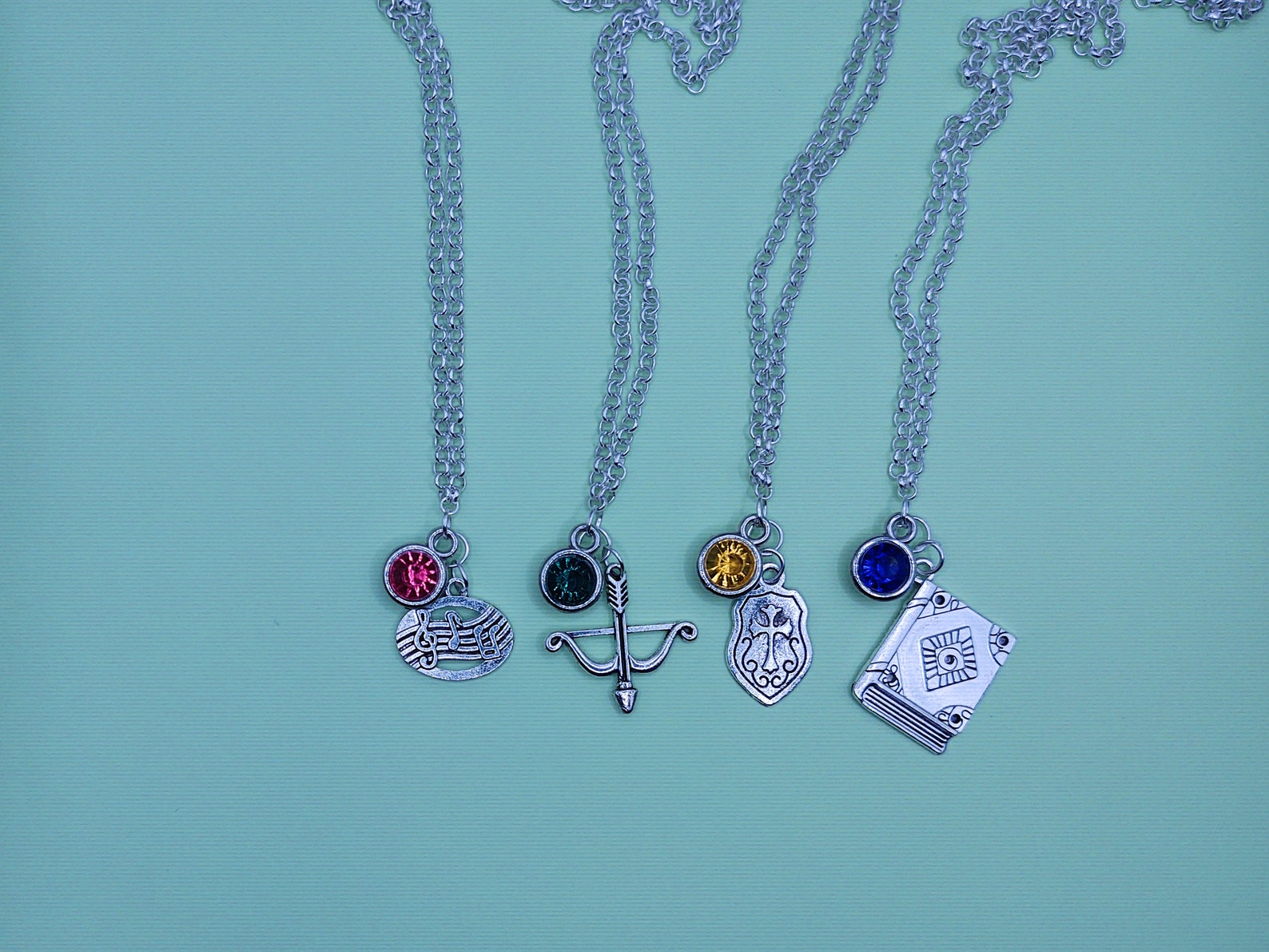 DND Class Inspired Mini Jewel & Charm Necklaces All Official - Etsy
