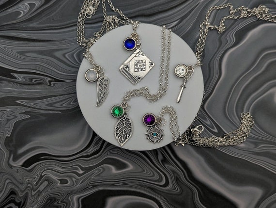 DND Class Inspired Mini Jewel & Charm Necklaces All Official - Etsy