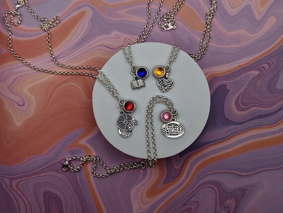 Heartstopper Character Inspired Mini Jewel & Charm Necklaces - Etsy