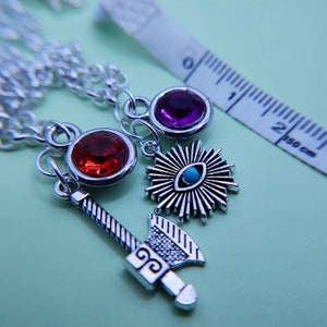 DND Class Inspired Mini Jewel & Charm Necklaces All Official - Etsy