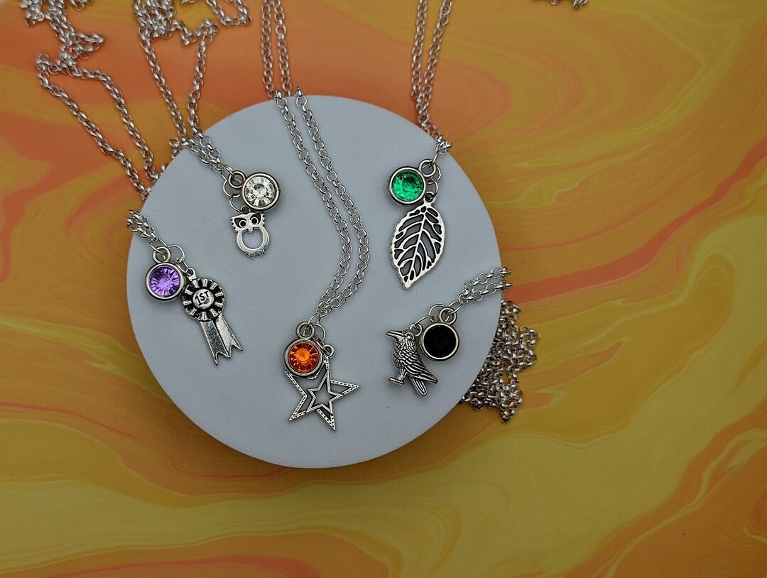 The Owl House Inspired Mini Jewel and Charm Necklaces - Main Characters ...