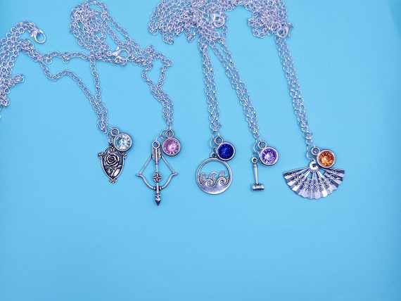 Magia Record Character Inspired Mini Jewel & Charm Necklaces | Etsy