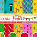Mexico Paper, Mexican Paper, Fiesta Paper, Party Paper, Mexican Bunting ...