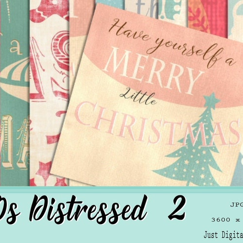 50s Christmas Papers Vintage Christmas Photo Backdrop - Etsy Australia