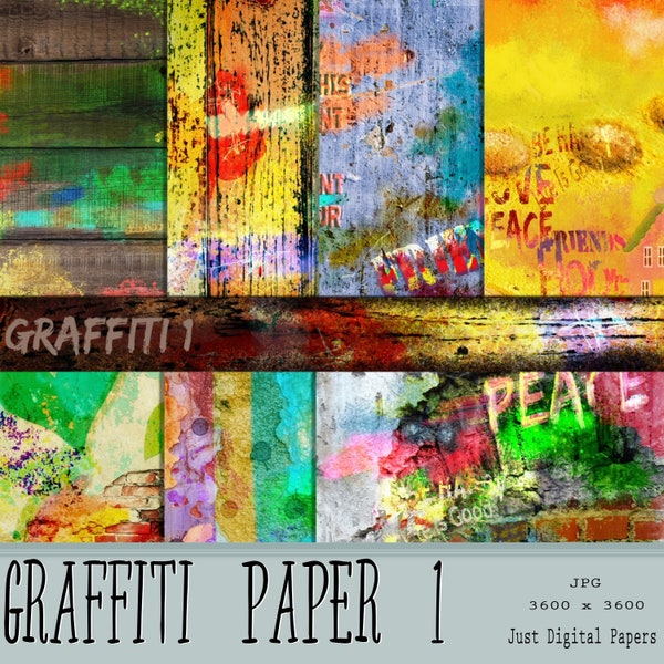 Grafitti Background Png - Etsy