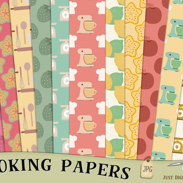 Scrapbook Paper Kitchen - Etsy