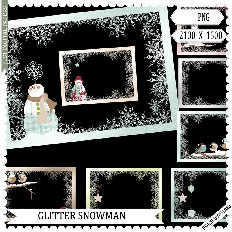 Christmas Frames - Etsy