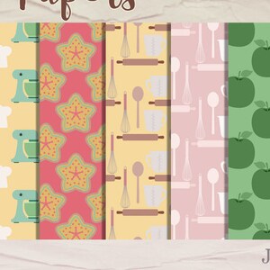Cooking Papers, Baking Papers, Food Papers, Fruit Paper, Digital Paper ...