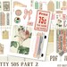 50s Papers, Retro Papers, Ephemera, Instant Download, Part 2, Pretty 50 ...