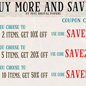 Ric Rac Journal Papers, Printable, Scrapbook, Digital, Printable ...