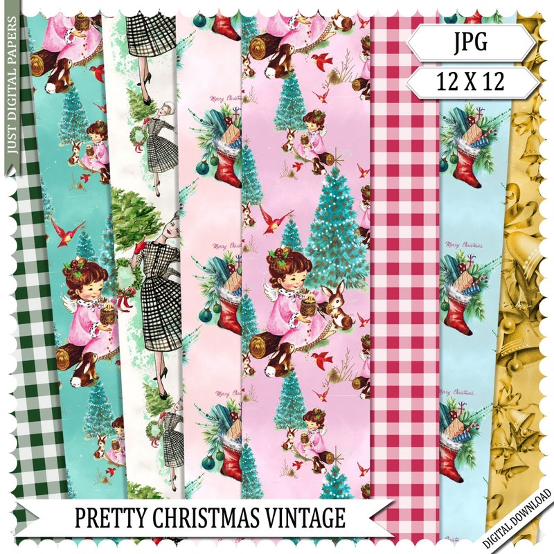 Christmas Paper - Etsy