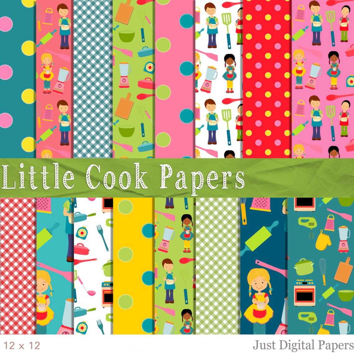 Little Cook Papers, Cooking Papers, Baking Papers, Food Papers ...