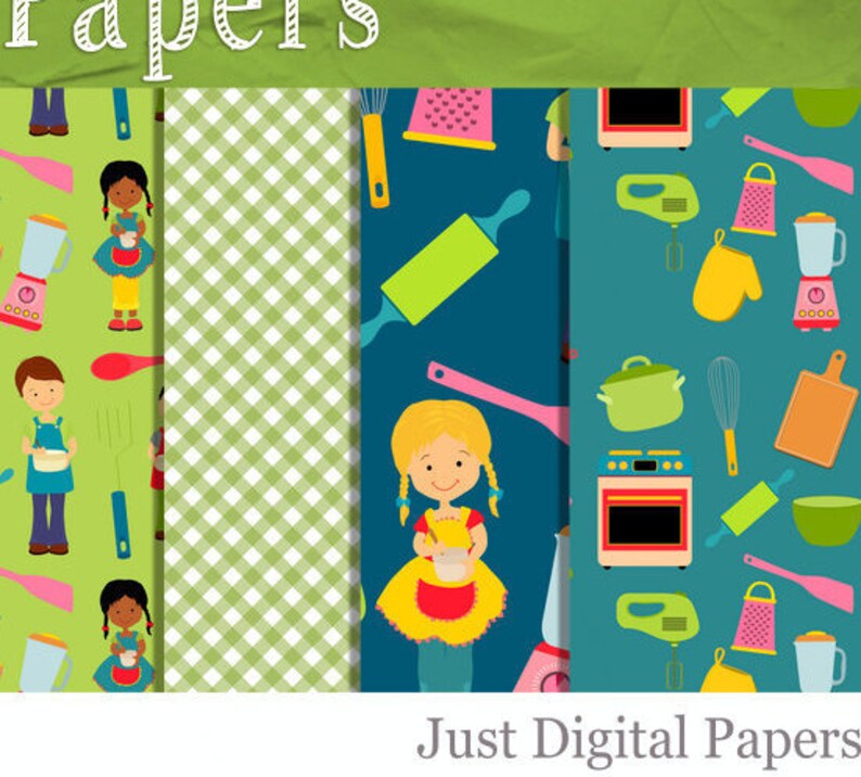Little Cook Papers, Cooking Papers, Baking Papers, Food Papers ...