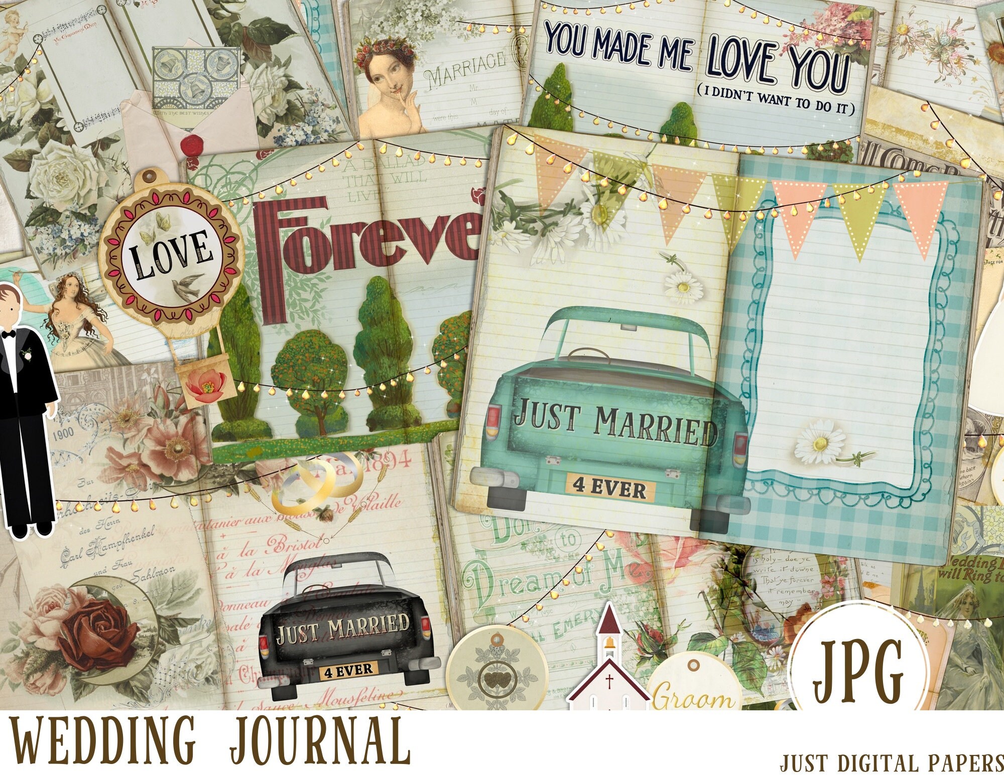 Wedding Journal Marriage Journal Memory Journal Love | Etsy Australia