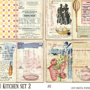 Retro Kitchen Journal, Recipe Journal, My Kitchen Journal, Kitchen ...