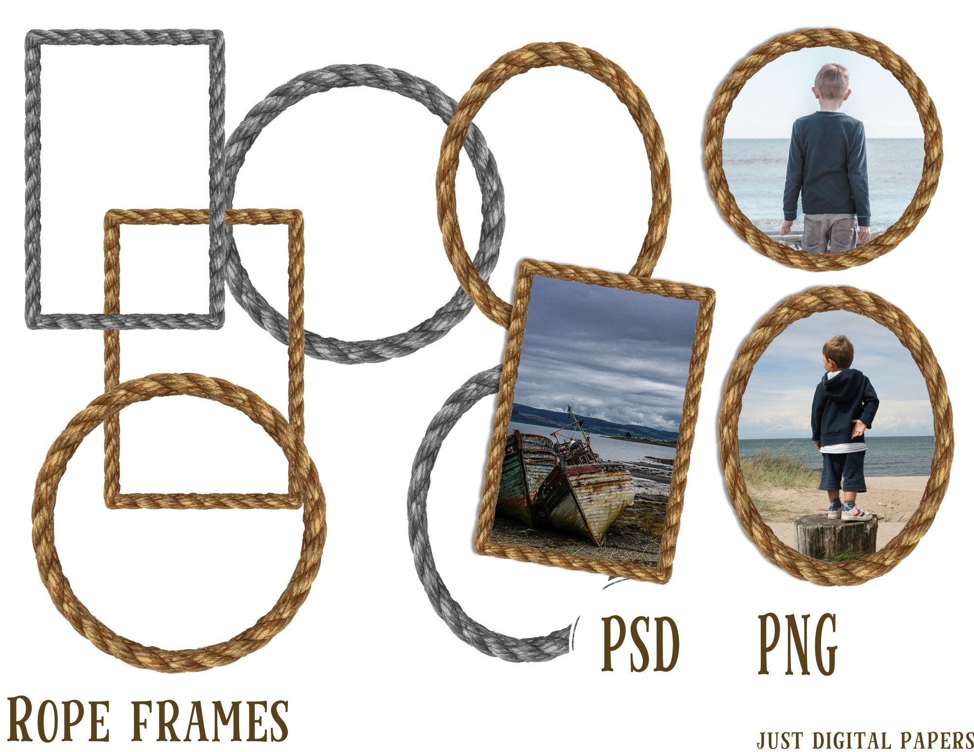 Rope Frame Png