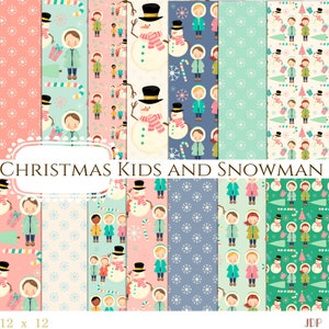 Christmas Paper, Christmas Children, Christmas Journal, Tiling Papers ...