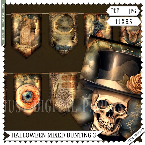 Halloween Bunting - Etsy