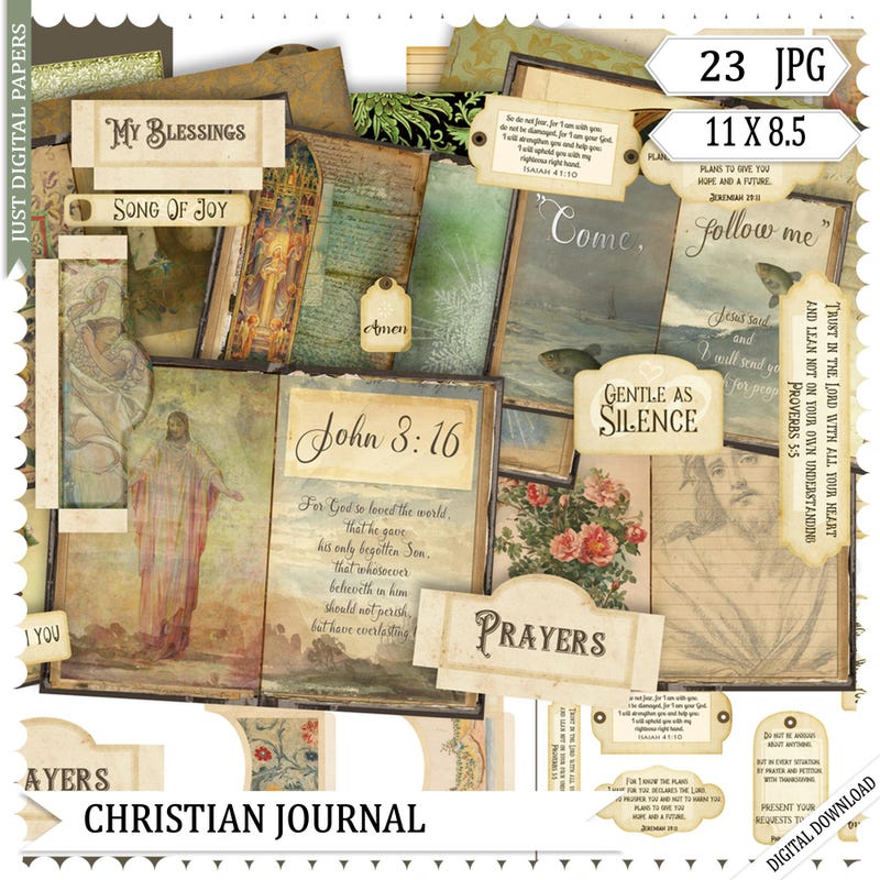 Christian Scrapbook - Etsy New Zealand