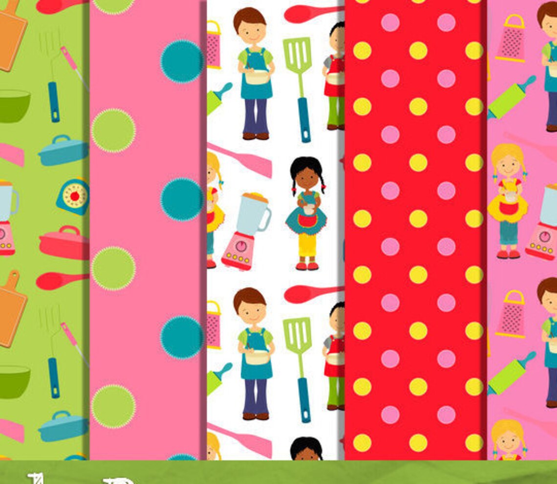 Little Cook Papers, Cooking Papers, Baking Papers, Food Papers ...