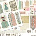 50s Papers, Retro Papers, Ephemera, Instant Download, Part 2, Pretty 50 ...