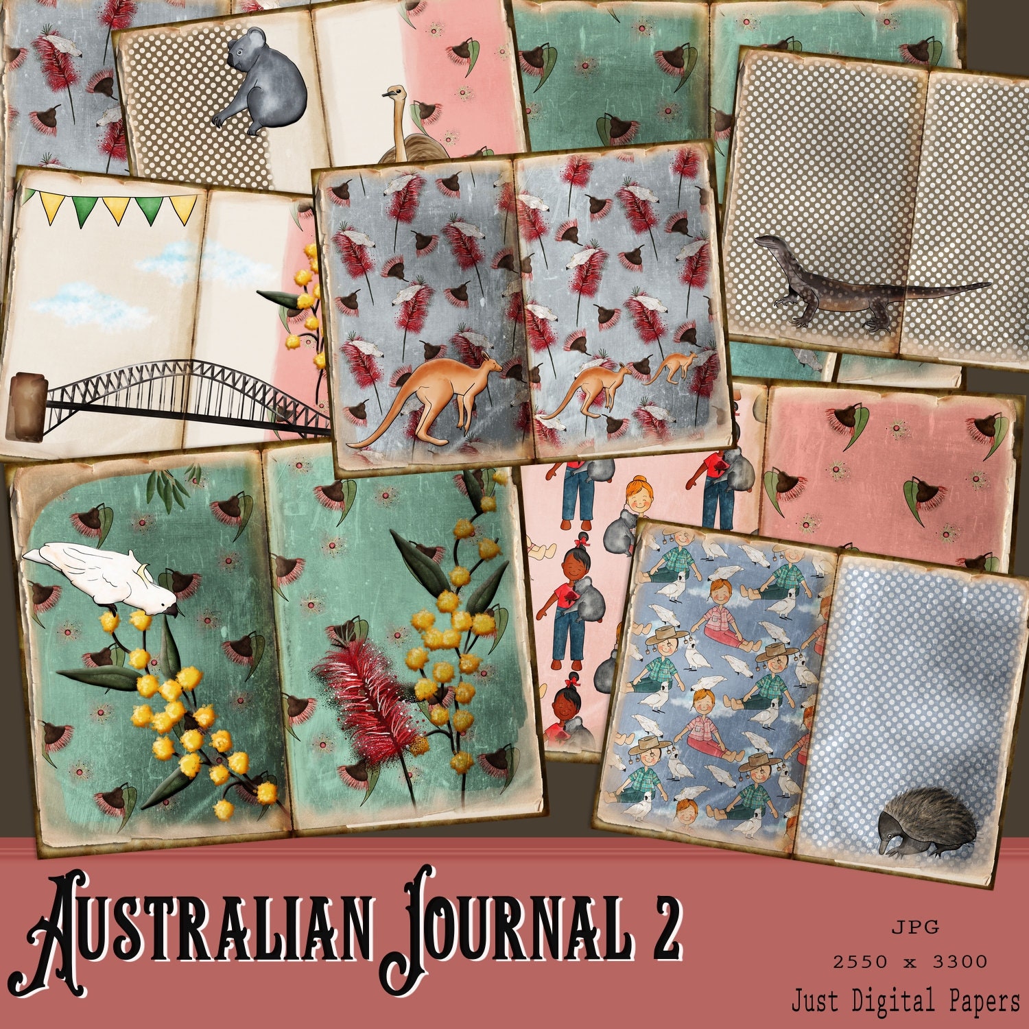 Journal Papers, Australian Journal, Australia Scrapbook, Papers ...