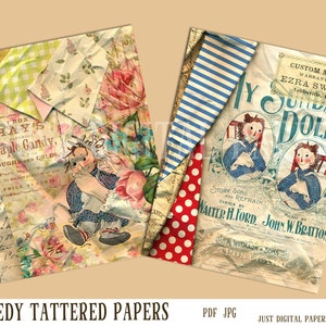 Raggedy Journal, Doll Paper, Papers, Vintage, Printable Papers ...