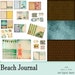 Beach Journal , Ocean Kit Printable, Scrapbook, Digital, Printable ...