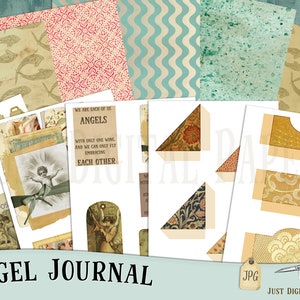 Angel Journal, Celestial Journal, Memory Journal, Christian Scrapbook ...