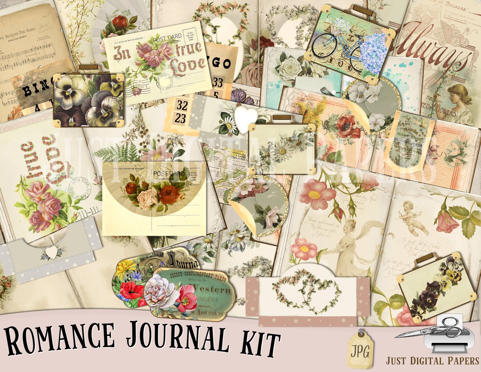 Romance Journal Valentines Journal Memory Journal Love - Etsy Australia