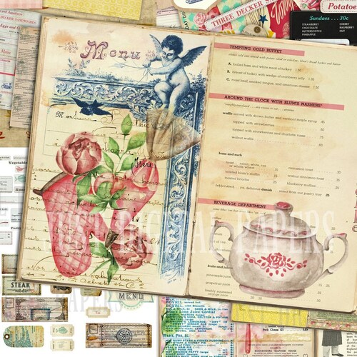 Kitchen Journal Printable Instant Download Cooking Journal - Etsy