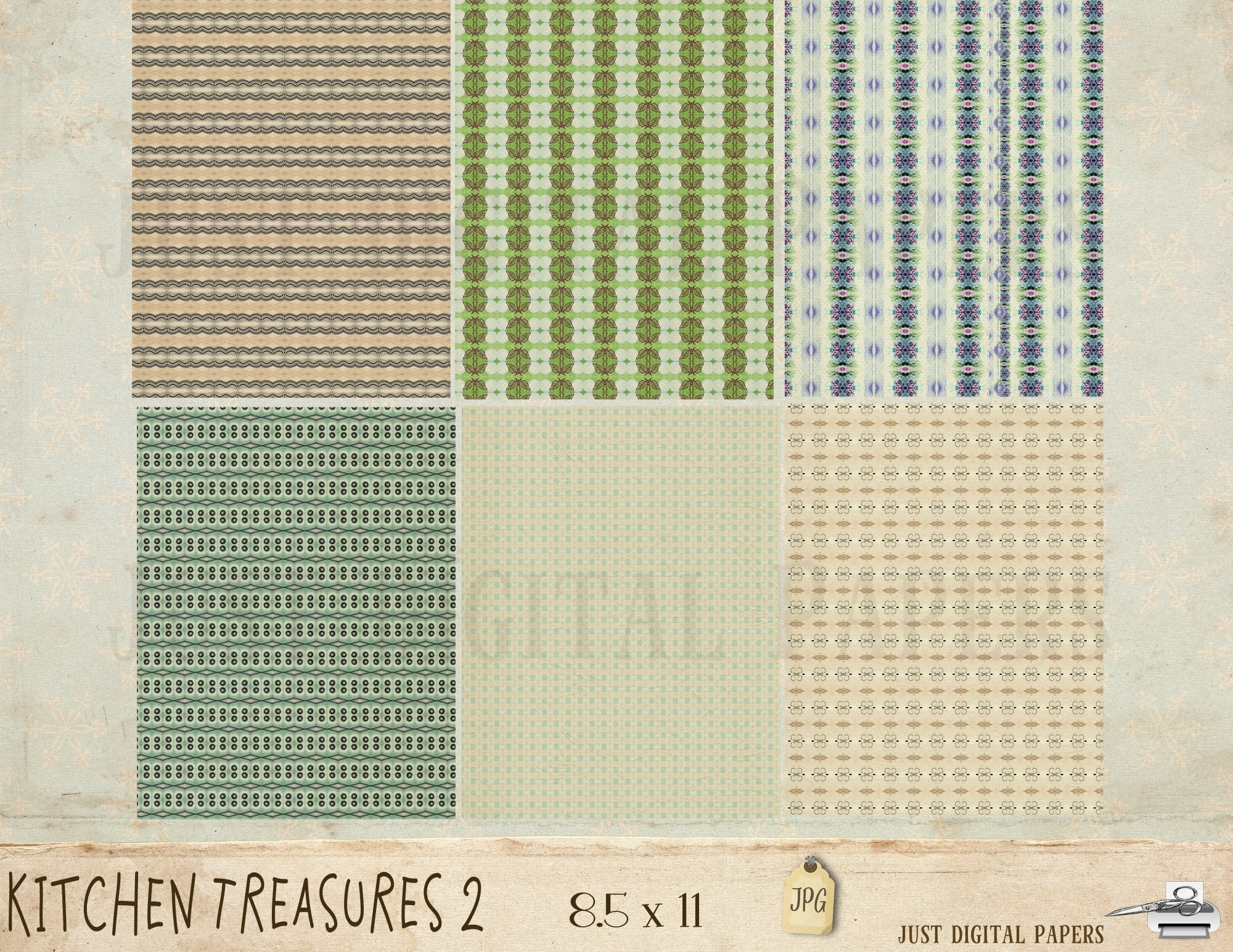 Kitchen Journal Printable Instant Download Cooking Journal - Etsy