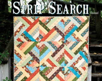 Strip Search Quilt Pattern - Etsy