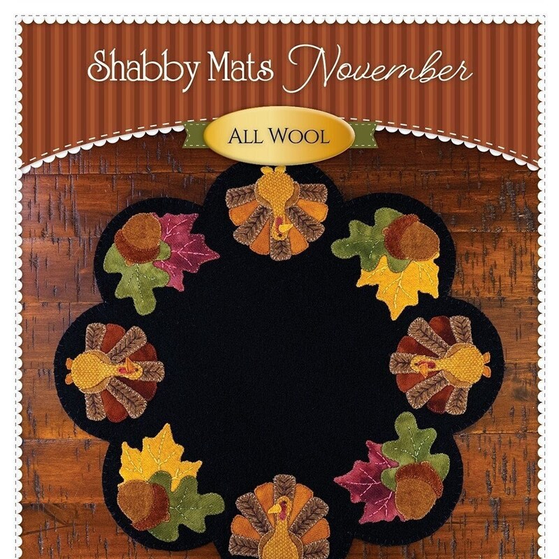 Wool Applique Banner Kit - Etsy