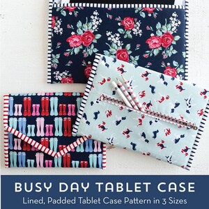 Busy Day Tablet Case Sewing Pattern, From Melissa Mortenson BRAND NEW ...