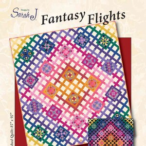 Fantasy Flights Quilt Quilting Pattern, From Designs by Sarah J BRAND ...
