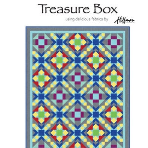 Treasure Box Quilt Quilting Pattern From Gourmet Quilter BRAND NEW ...