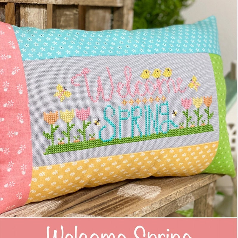 Spring Cross Stitch - Etsy