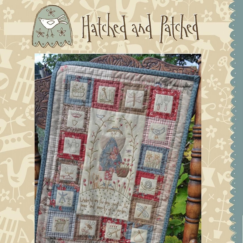 Peaceful Garden Quilt - Etsy