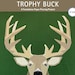 Trophy Buck Quilt Quilting Pattern, From Hobbs Designs BRAND NEW ...