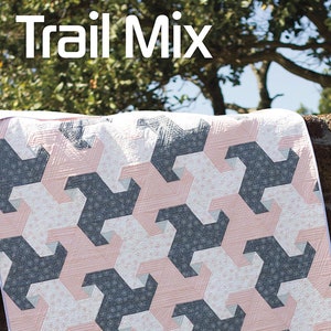 Trail Mix Pieced Quilt Quilting Pattern From Jaybird Quilts BRAND NEW ...