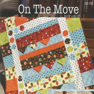On the Move Quilt as You Go Quilting Pattern From G.E. Quilt Designs ...