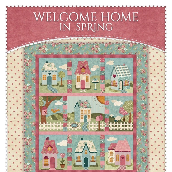 Welcome Home Fabric - Etsy
